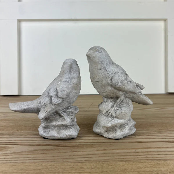 Cement Standing Bird – Linen & Clove