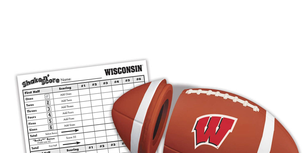 Wisconsin Badgers Shake n' Score – Linen & Clove