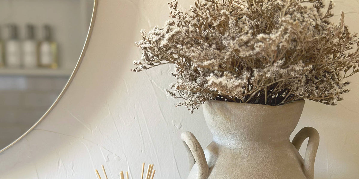 BLOOM | Marine Moss + Gardenia Reed Diffuser – Linen & Clove